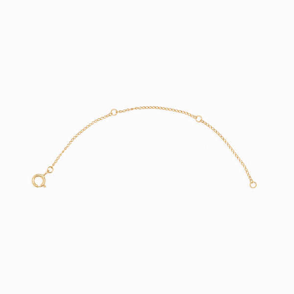14k Gold Necklace Extender (4 inches) | Linjer Jewelry