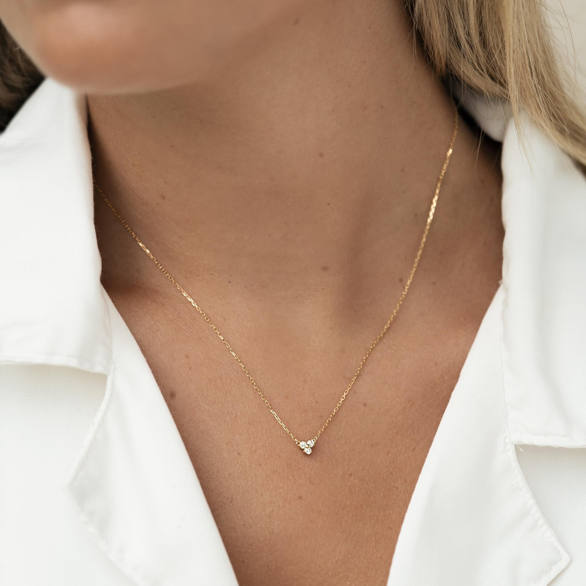 Trillium Necklace | Linjer Jewelry