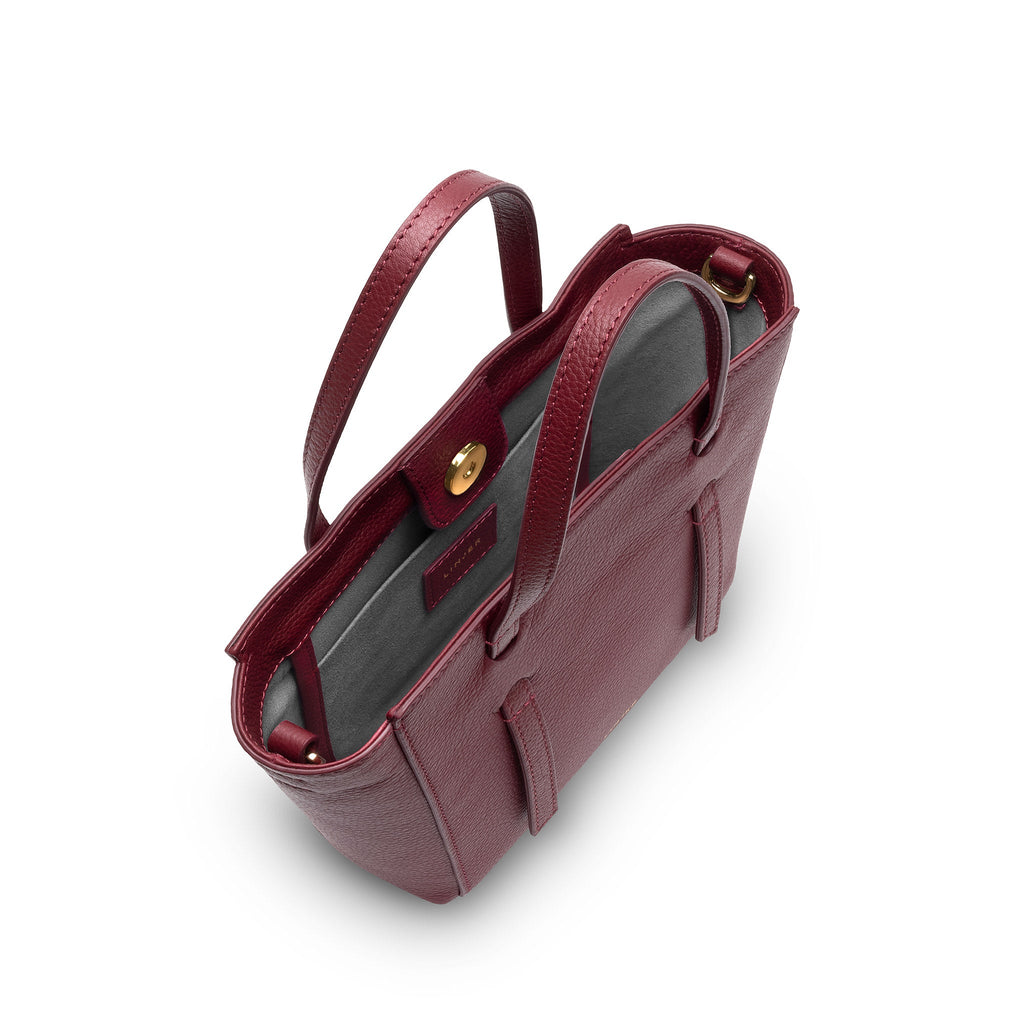 The Lana Bag - Maroon | Linjer Handbags