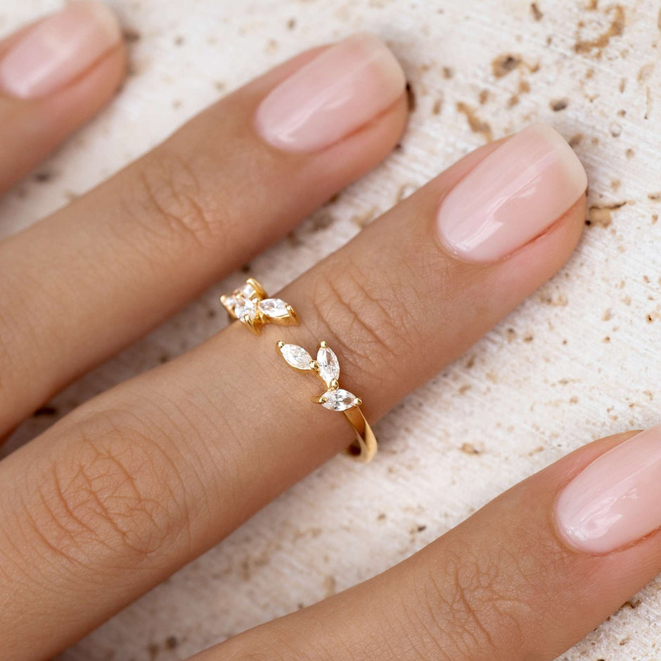 Leaf Ring - Freya | Linjer Jewelry