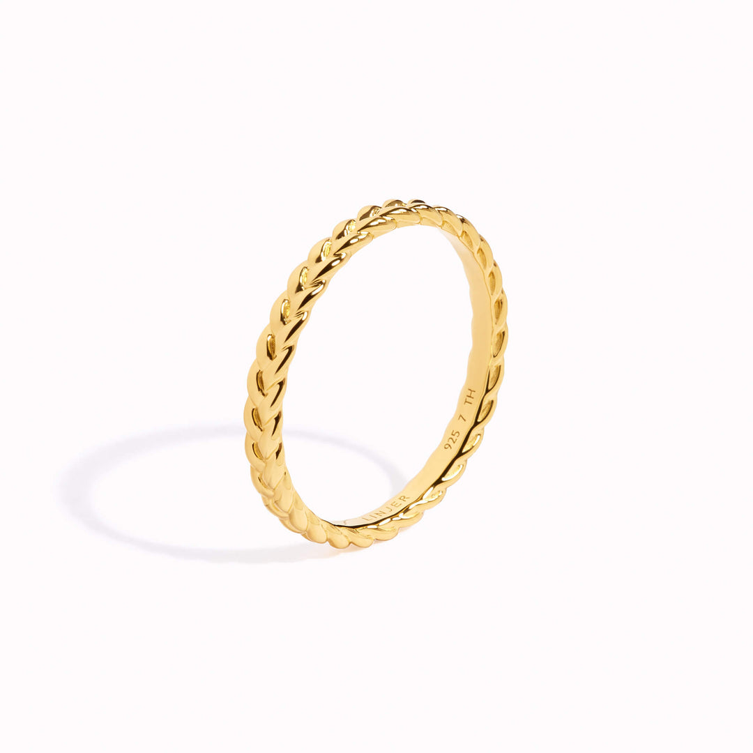 Braid Ring - Lena | Linjer Jewelry