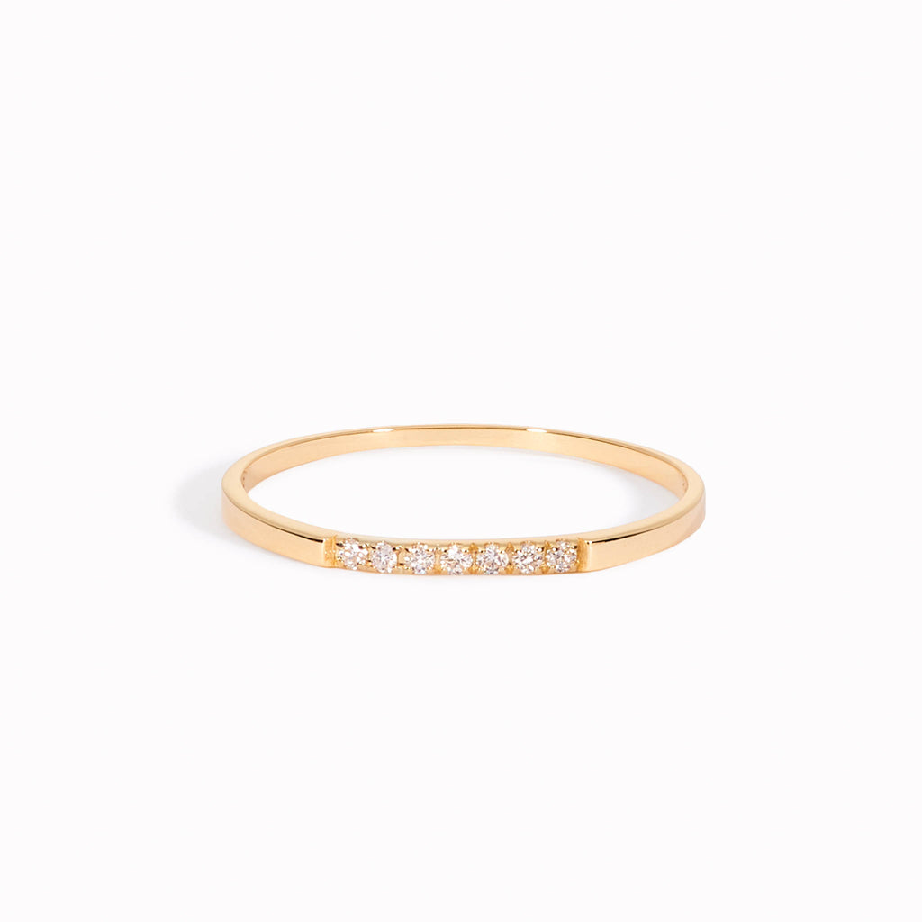 Diamond Pave Band - Miriam | Linjer Jewelry