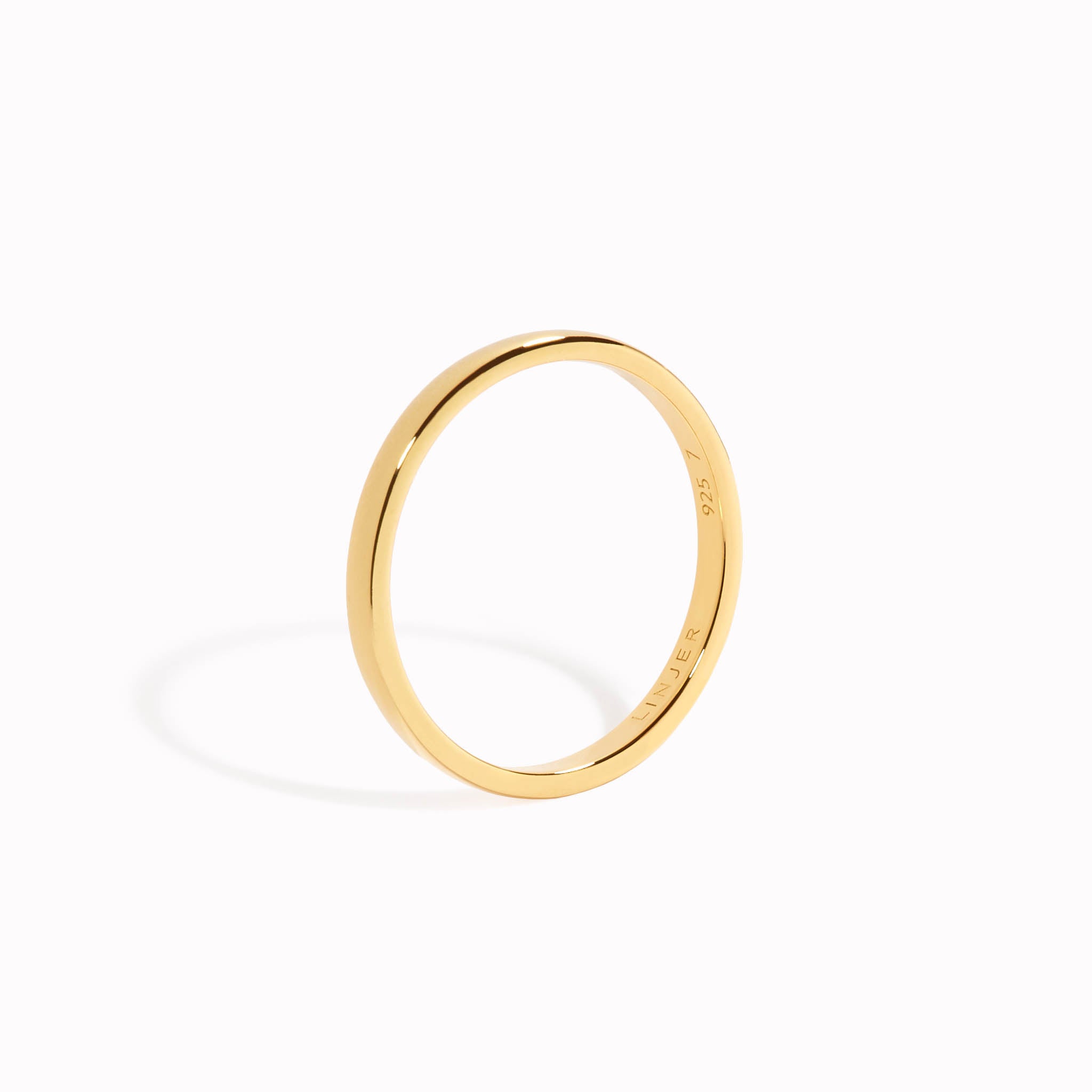 Gold Stacking Ring - Nina | Linjer Jewelry