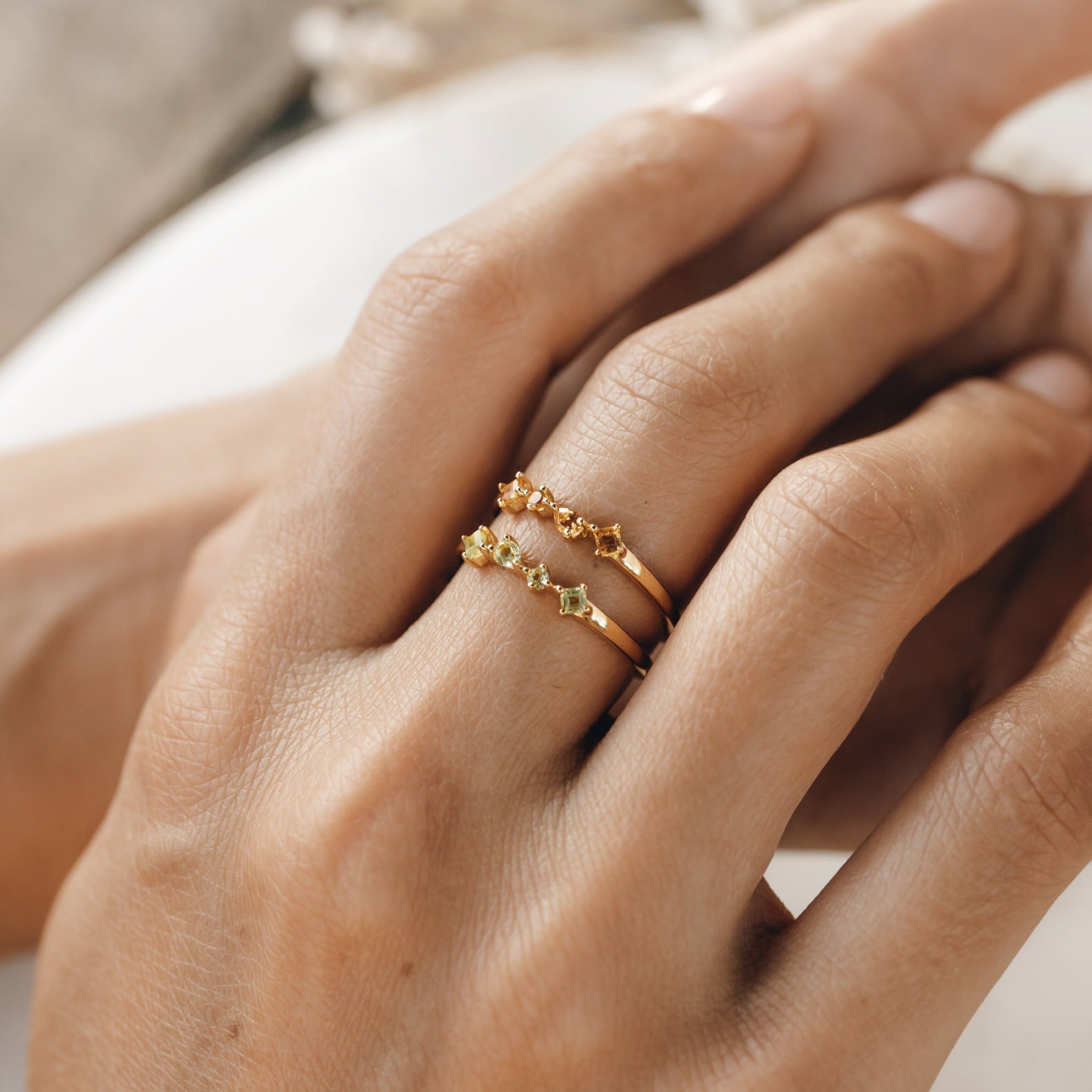 Peridot Ring - Ilse | Linjer Jewelry