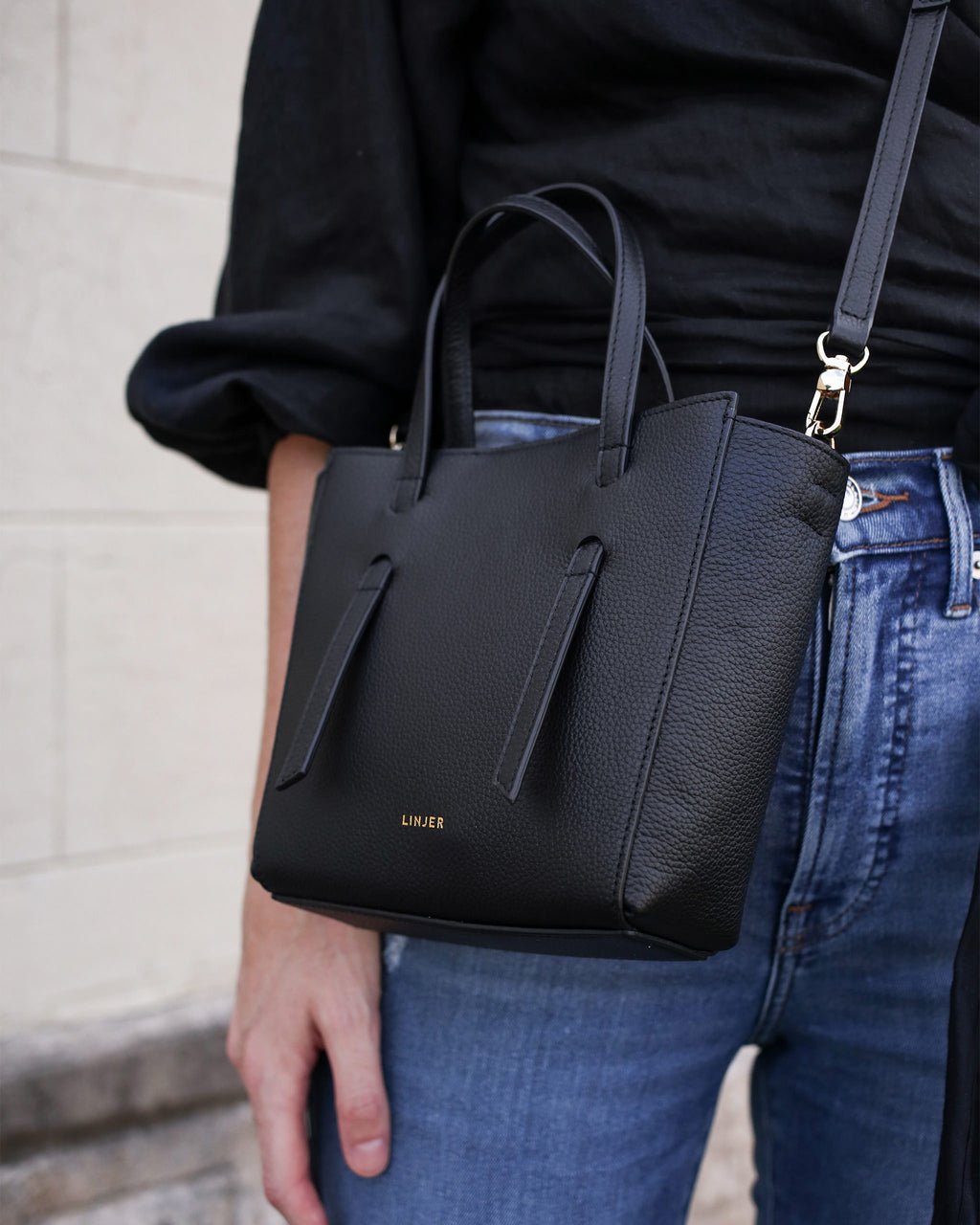 The Lana Bag - Taupe | Linjer Handbags