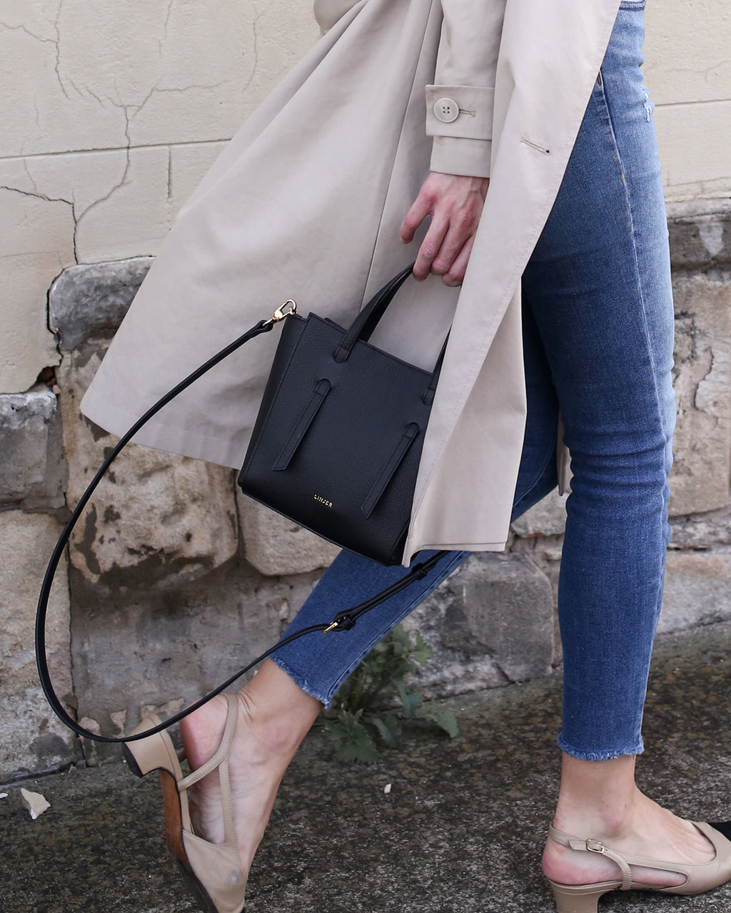 The Lana Bag - Taupe | Linjer Handbags